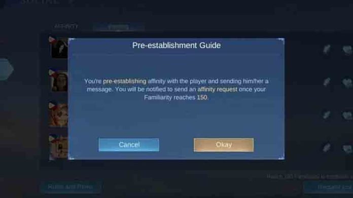 Affinity and Familiarity in MLBB: How to increase familiarity?